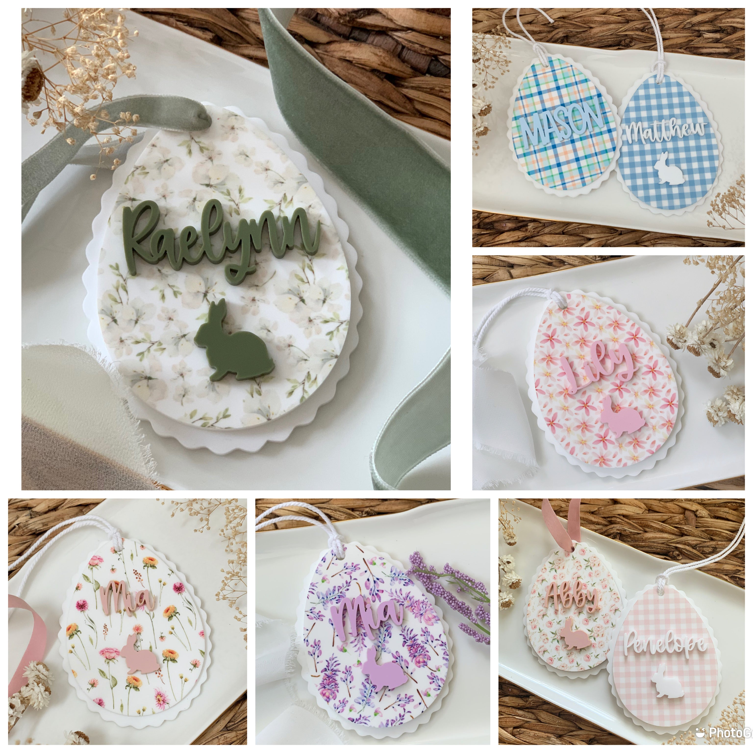 Patterned Easter Egg Tag – MaSe deSigns