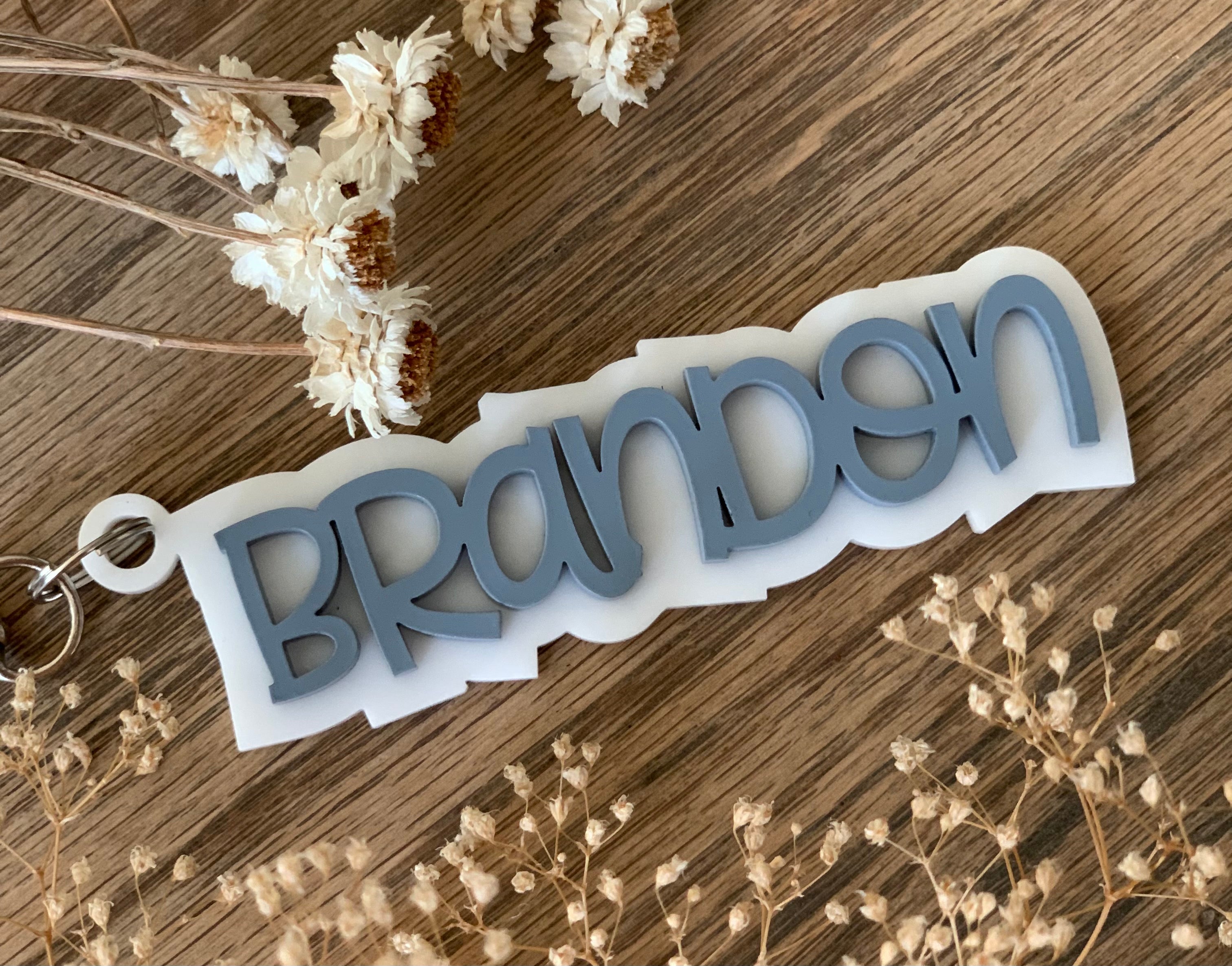 Personalized Backpack Keychain – MaSe deSigns