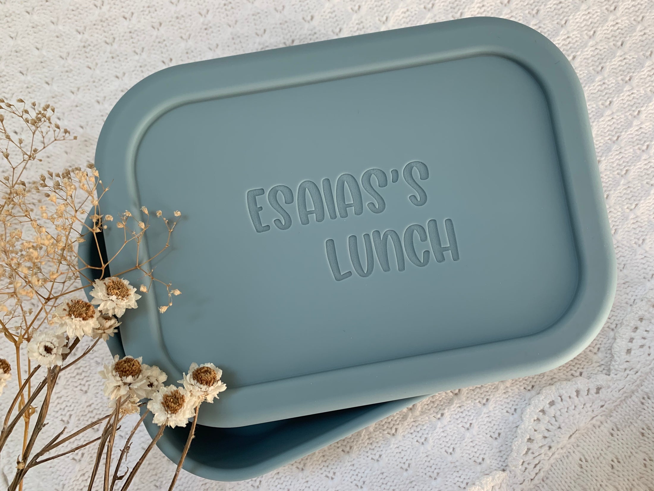 Personalized Silicone Bento Box – MaSe deSigns