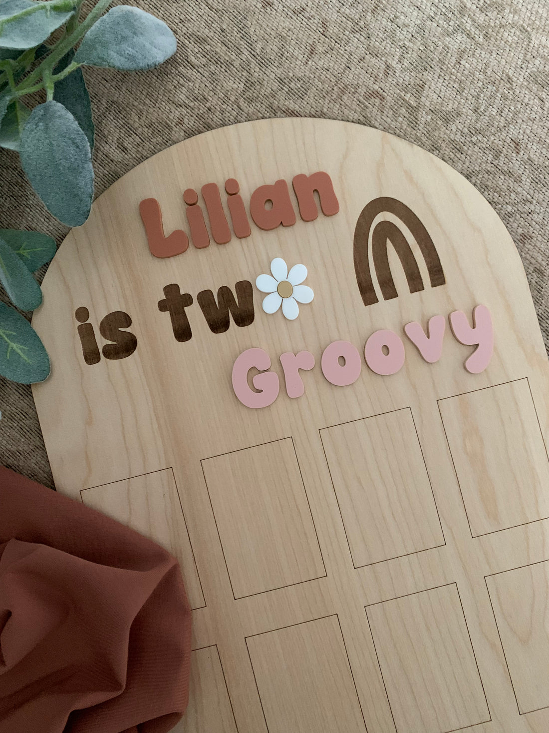 Two Groovy Photo board – MaSe deSigns